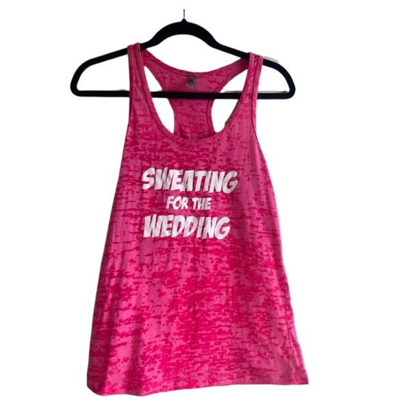 Next Level Apparel | Tops | Sweating For The Wedding Pink Razorback ...